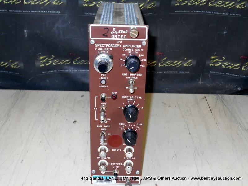 ORTEC 672 SPECTROSCOPY AMPLIFIER PLUGIN