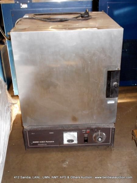 KERR SYBRON 14 X 3 FURNACE (print sequence:) 37958