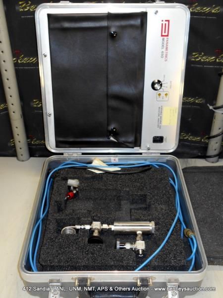 PANAMETRICS 650 PORTABLE NATURAL GAS MOISTURE ANALYZER (print sequence ...