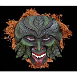 Wildman Mask Carved by Ray Natral 17" H. 19" W. Good Condition