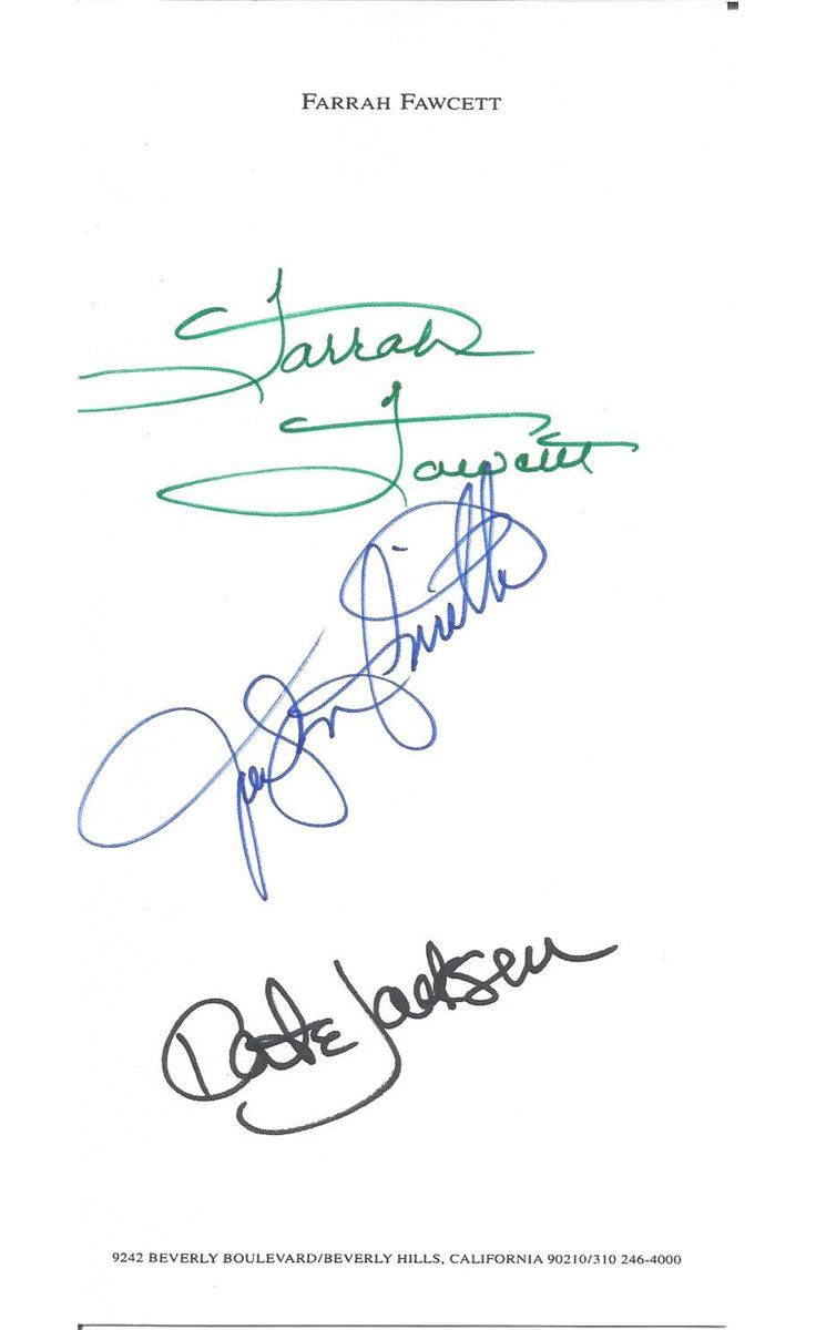 Charlie's Angels – a rare and perhaps one of a kind set of all three ...