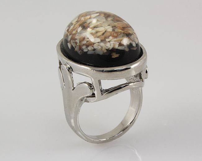 Retro Vintage Boro Semi Precious Mens Ring