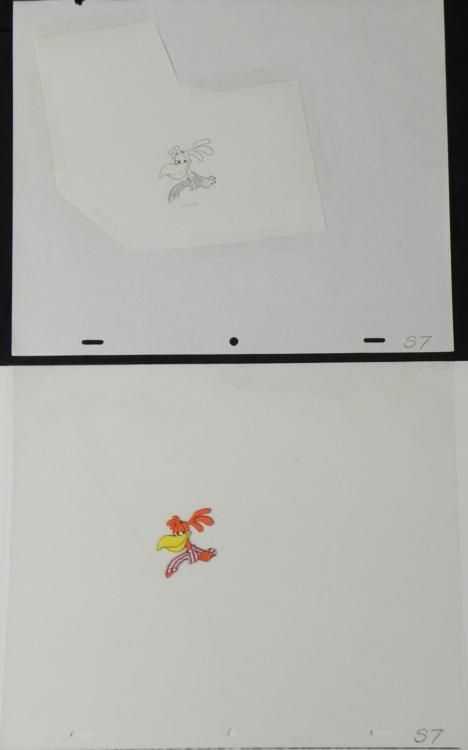 Chill Animation Copied Drawing Coco Puffs Original Cel