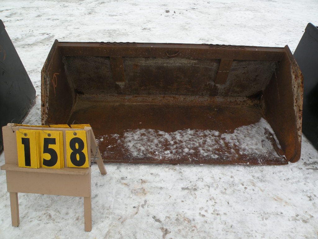 6 ft skidloader bucket