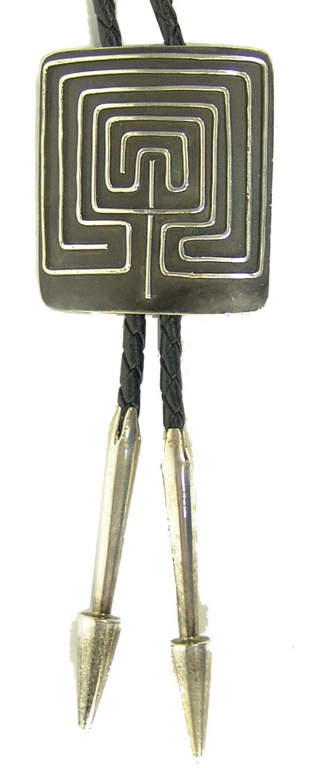 Silver Bolo Tie - Michael Rogers