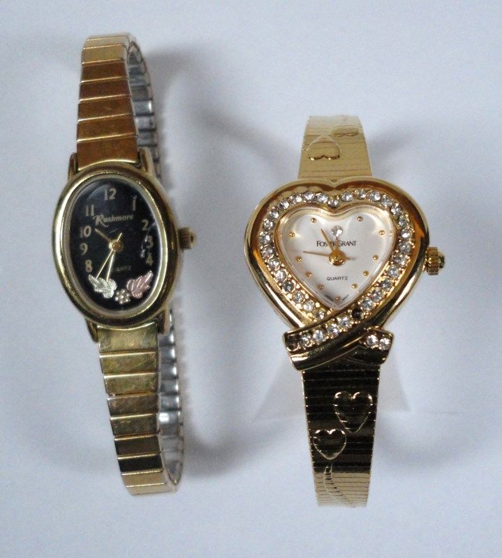 2 - Ladies Wrist Watches, "Black Hills Gold" Rushmore & Foster Grant