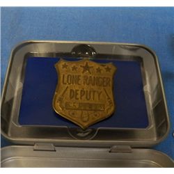 Lone Ranger Deputy Badge