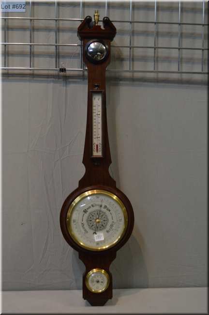 West German wall mount barometer/thermometer with humidity sensor