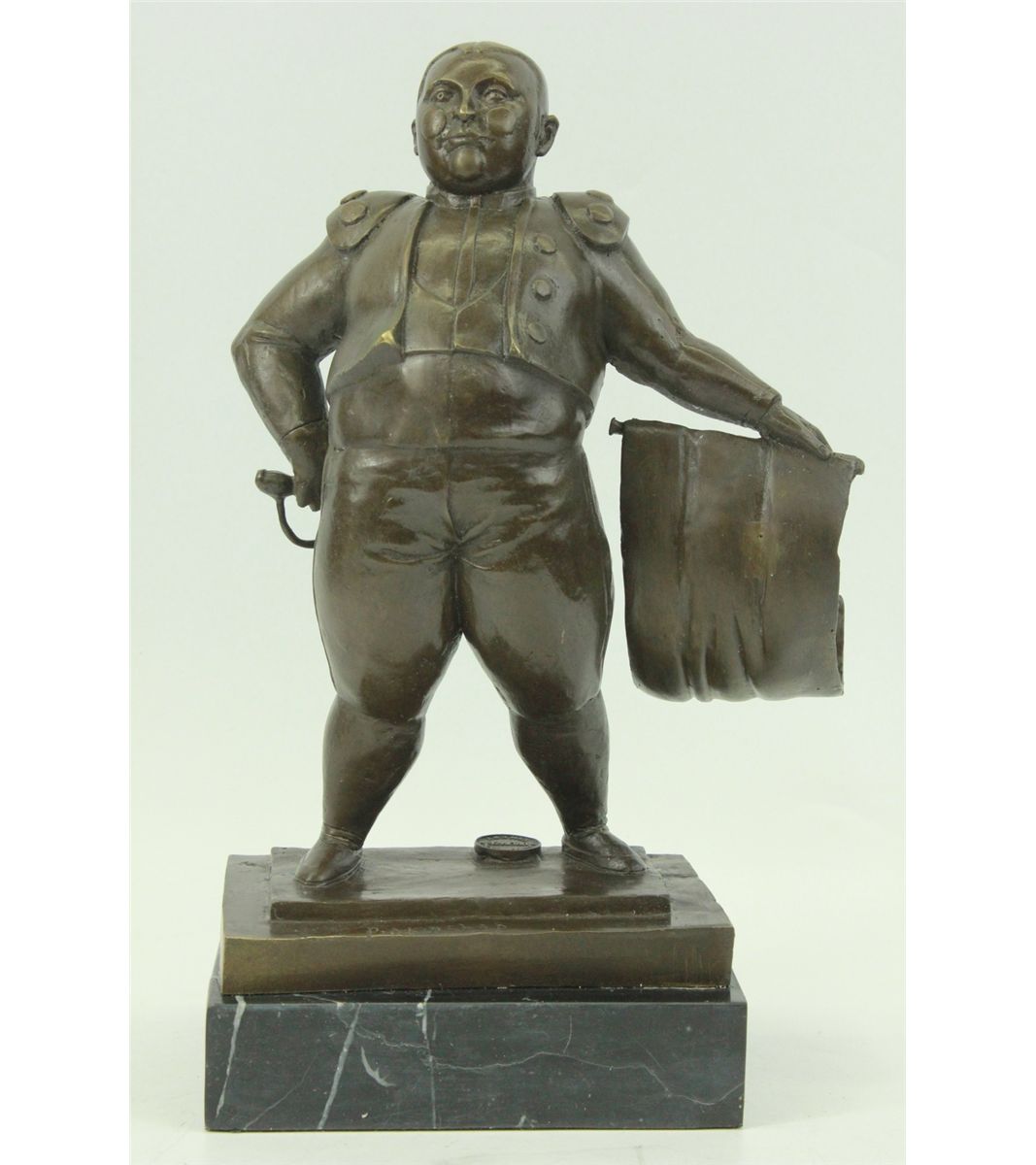 13"x8" Bronze Marble Statue Matador Bullfight Spanish Mexican Bull ...