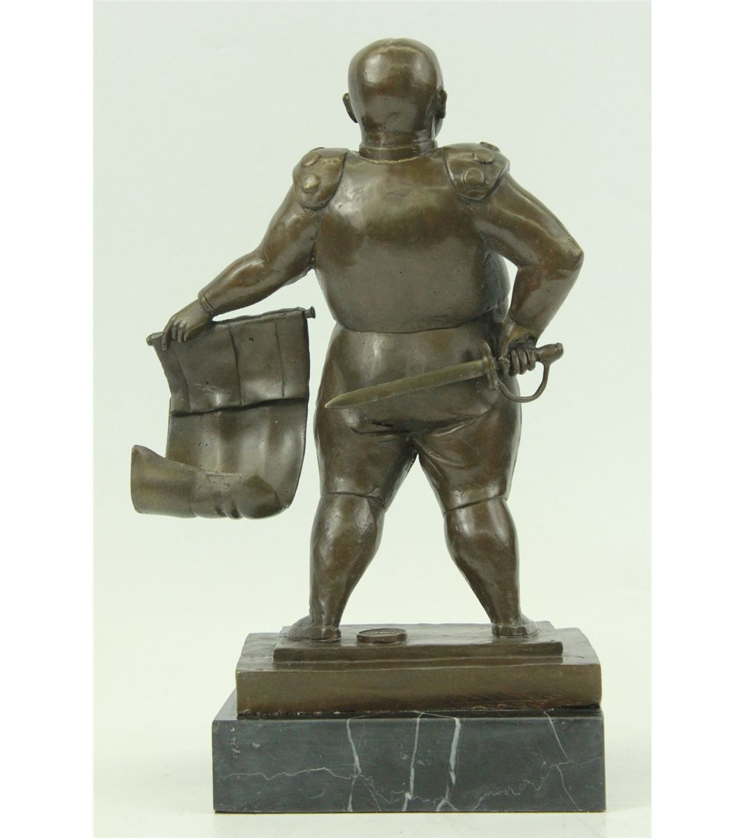 13"x8" Bronze Marble Statue Matador Bullfight Spanish Mexican Bull ...