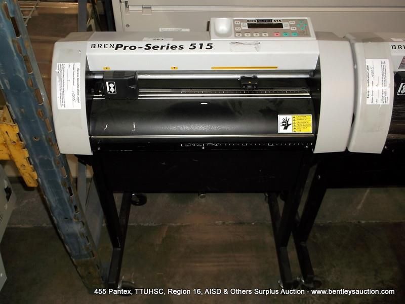 BREN 515 PRO SERIES VINYL CUTTER PRINTER (print sequence:) 14305-1