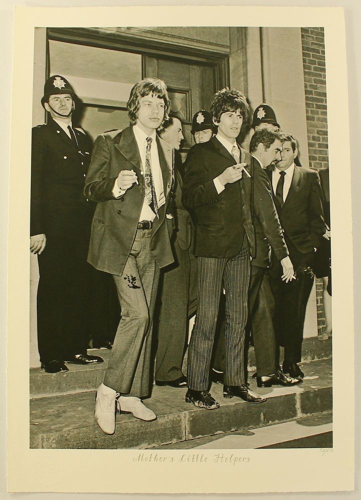 Hulton Getty Collection "Mother's Little Helpers" Mick Jagger & Keith ...