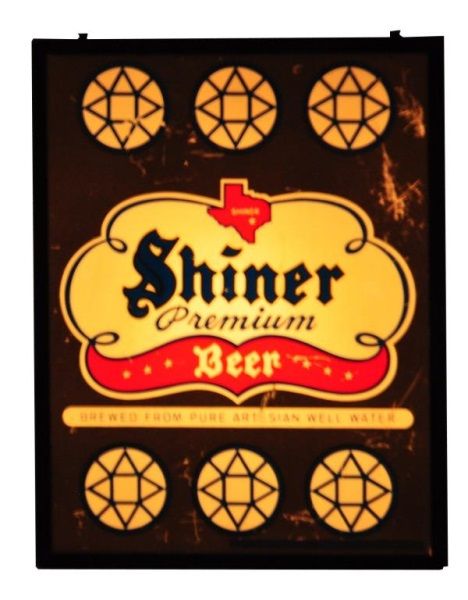Shiner Premium Beer Light Sign