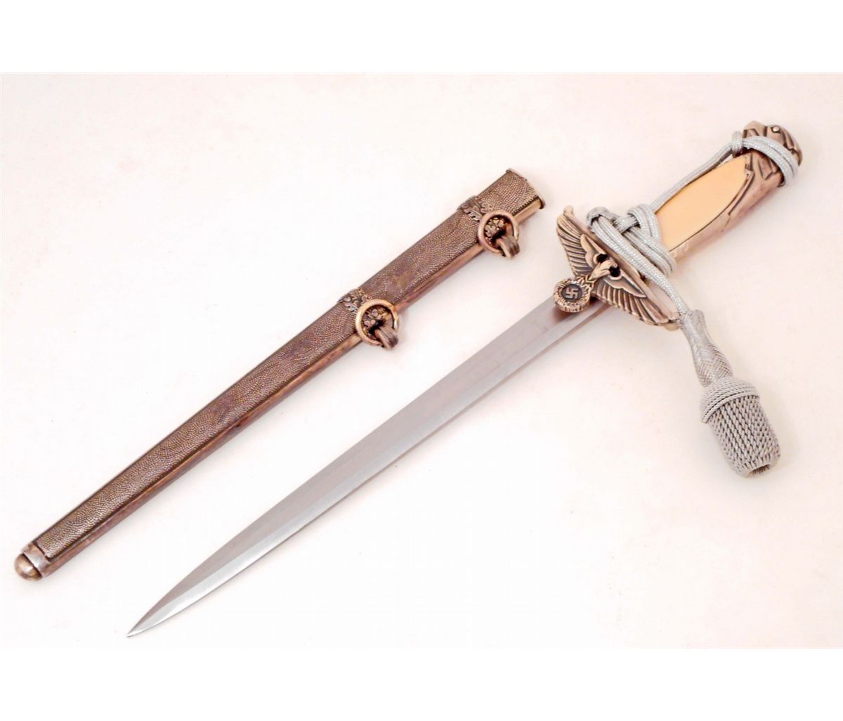 GERMAN NAZI GOVERNMENT OFFICIALS DIPLOMATIC OFFICERS DAGGER W/ SCABBARD