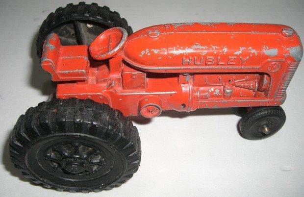 VINTAGE HUBLEY TOY TRACTOR STAMPED *KIDIE TOY-MADE IN USA* BOOK VALUE ...