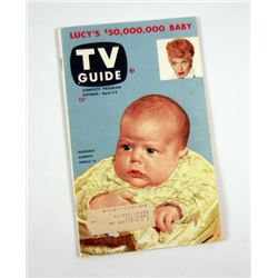 TV Guide #1 1953- First National Issue Featuring Lucille Ball and Baby