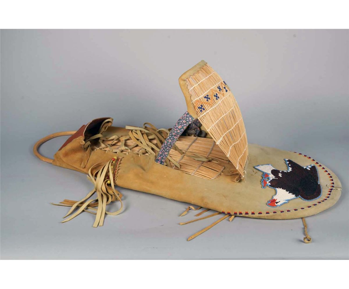 American Indian Cradleboard Papoose Carrier