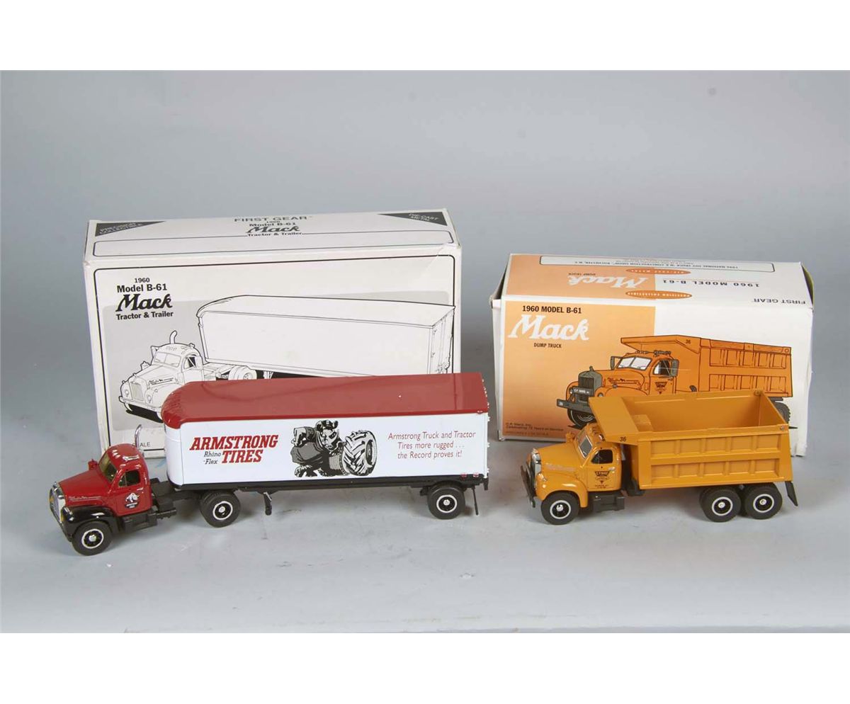 Lot Of 5 First Gear Die-Cast Mack Trucks