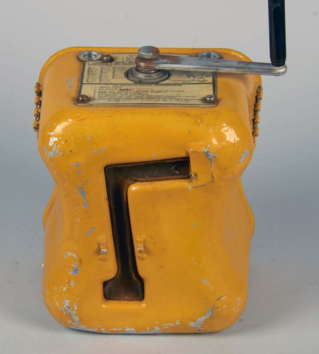 Gibson Girl Lifeboat Hand Crank Survival Radio