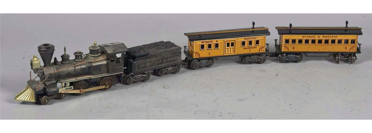 Marx William Crooks St. Paul & Pacific Train Set