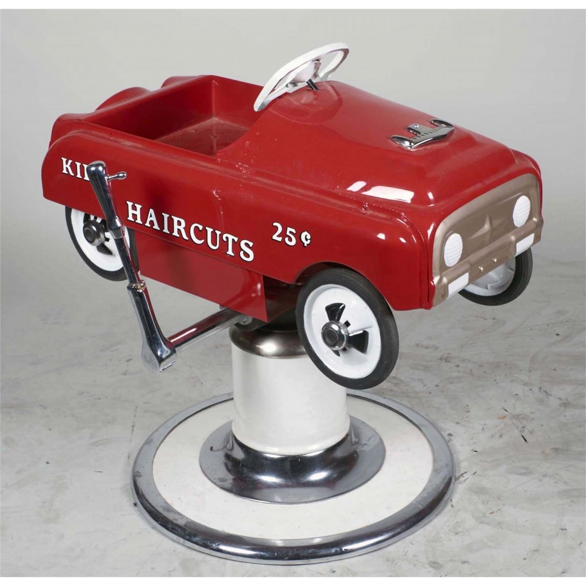 Child's Pedal Car Barber Chair