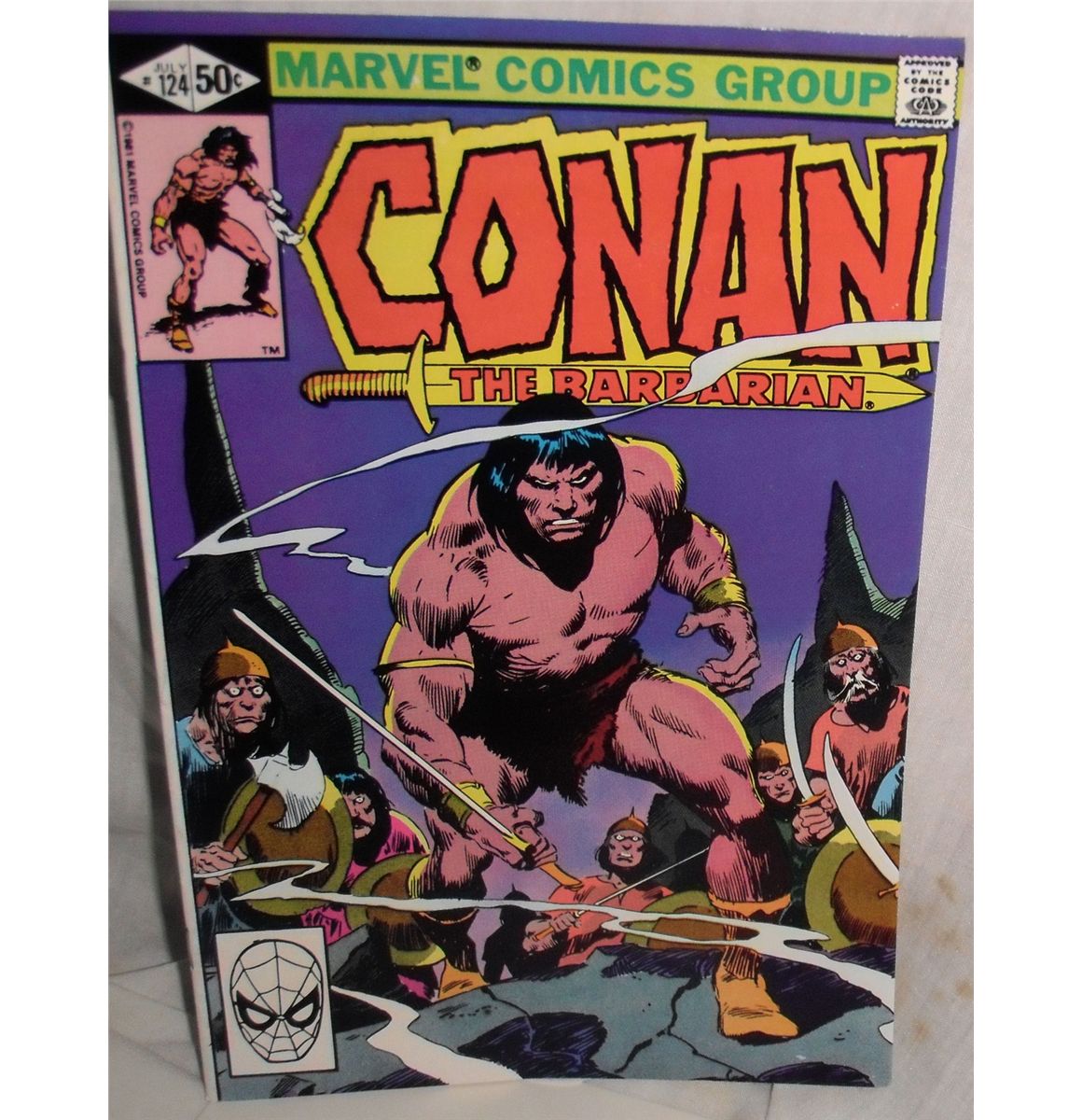 Conan old comic book