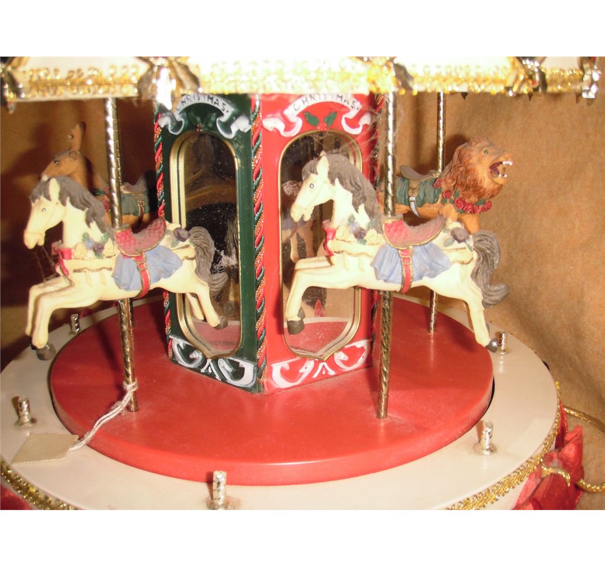 Musical Merry-Go-Round Carousel old toy