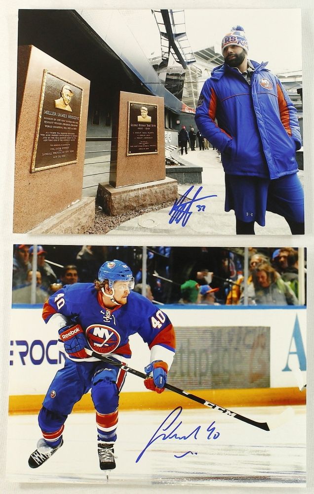 Lot of (7) Signed Islanders 8x10 Photos with Anders Lee, Michael Graner ...