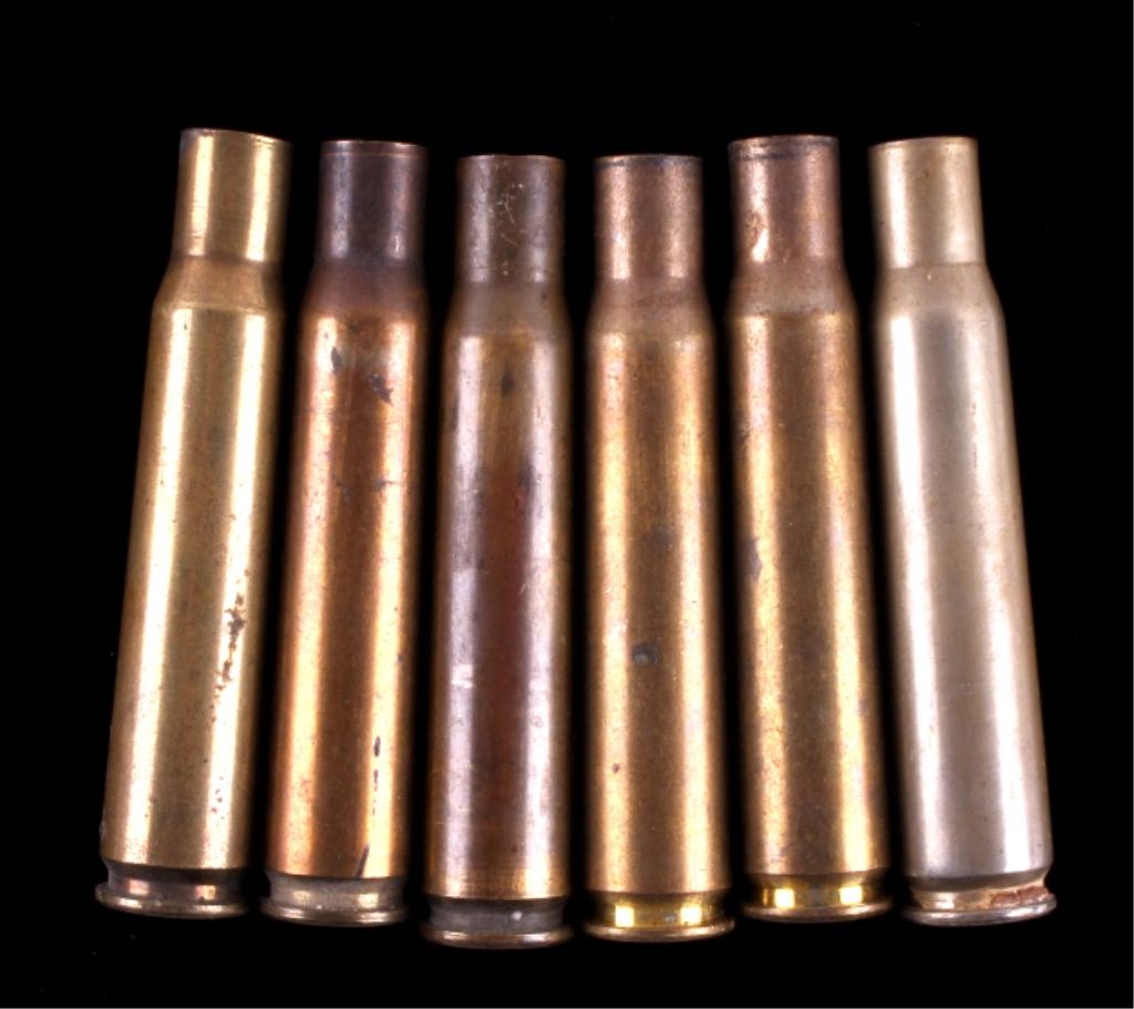 Collection of WWII .50 Caliber Brass and Bullets T