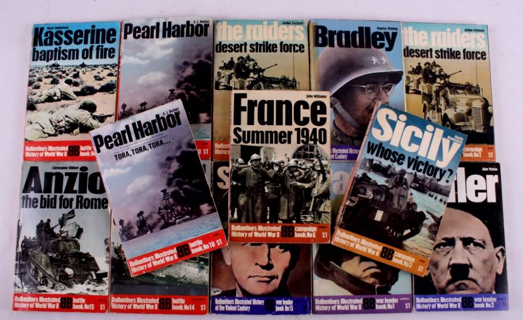 Ballantine's Illustrated History of WWII Books Thi