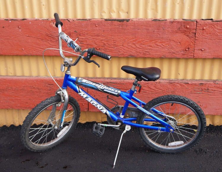 Blue Magna BMX Style Bicycle