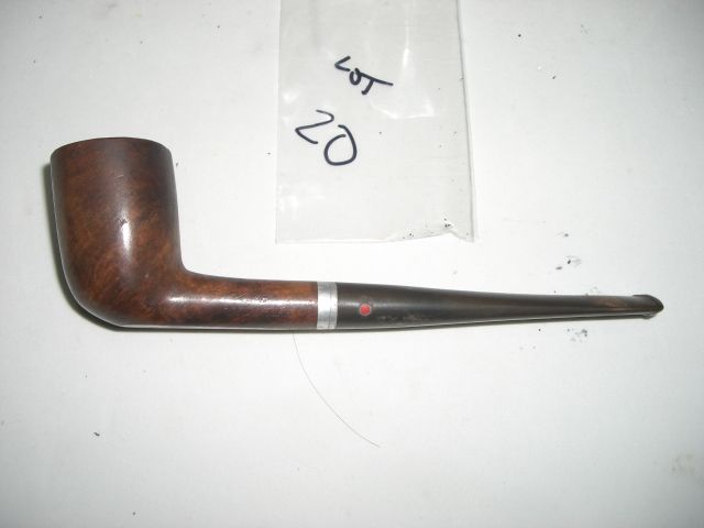 VINTAGE *RARE* PIPE STAMPED *WILSHIRE* WITH A LONG STEM-RED DOT!! PIPE ...