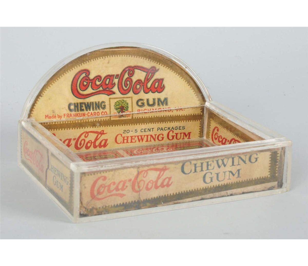 C.1920s Coca-Cola Chewing Gum Display Box.