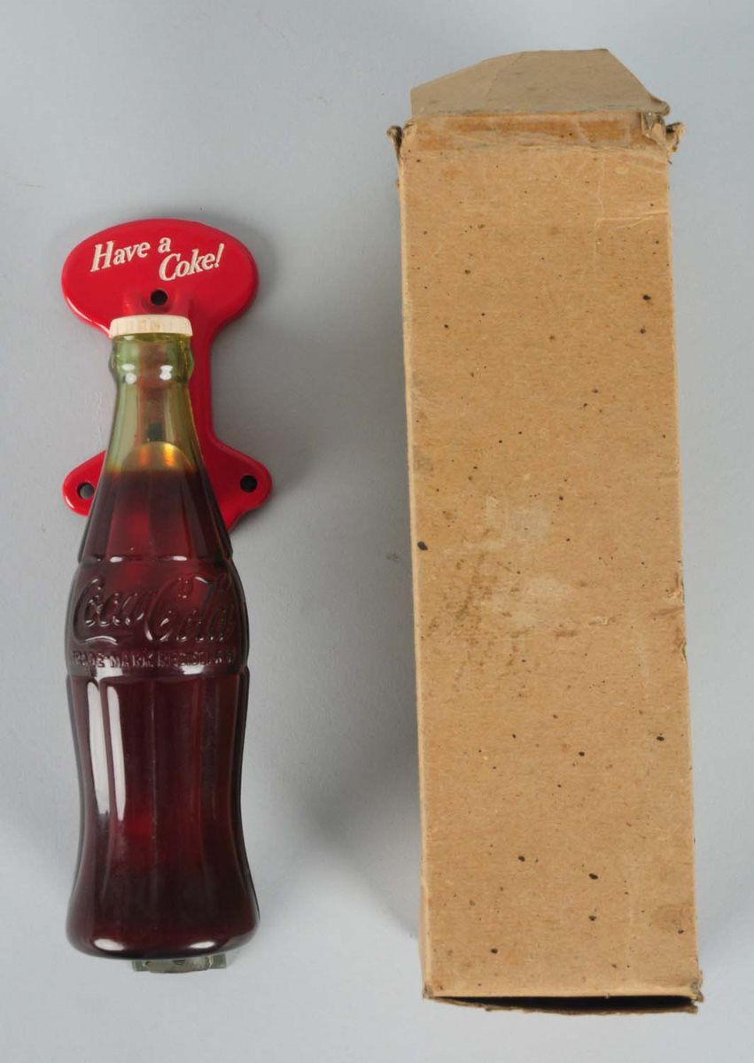 1950s Coca-Cola Door Pull Handle & Box.