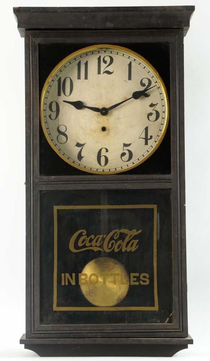 All Original Gilbert Coca-Cola Regulator Clock.
