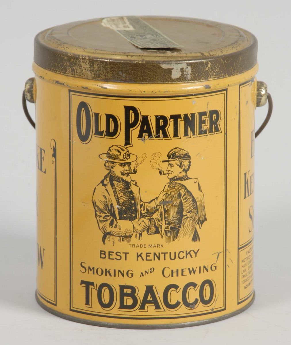 Old Partner Tobacco Pail.