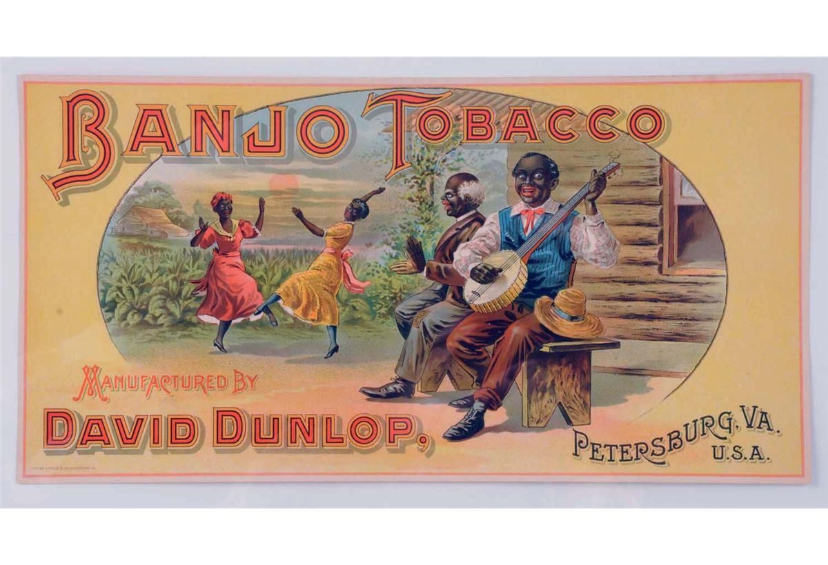 Banjo Original Tobacco Label.