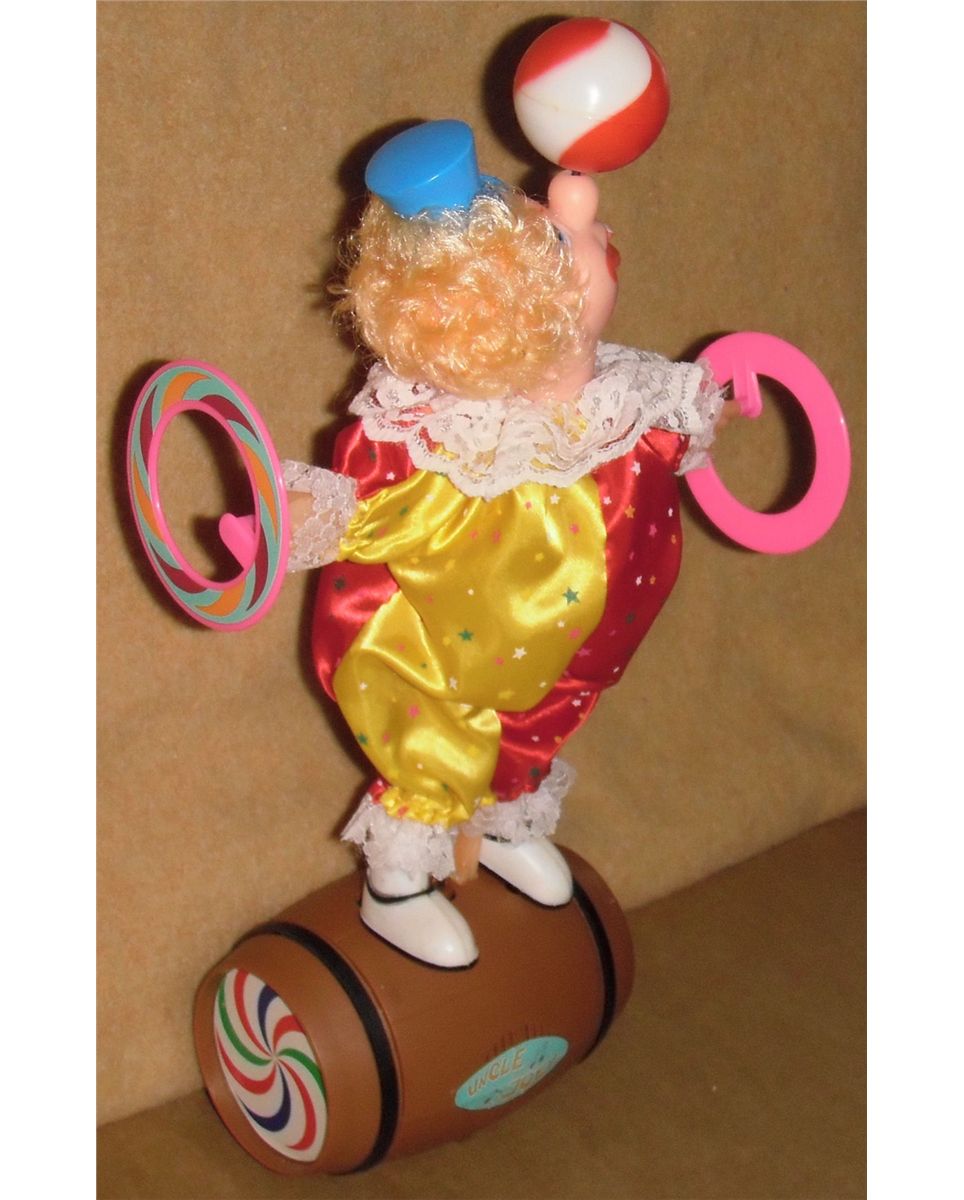 Uncle Joey 1980's with batteries working musical clown advances ...