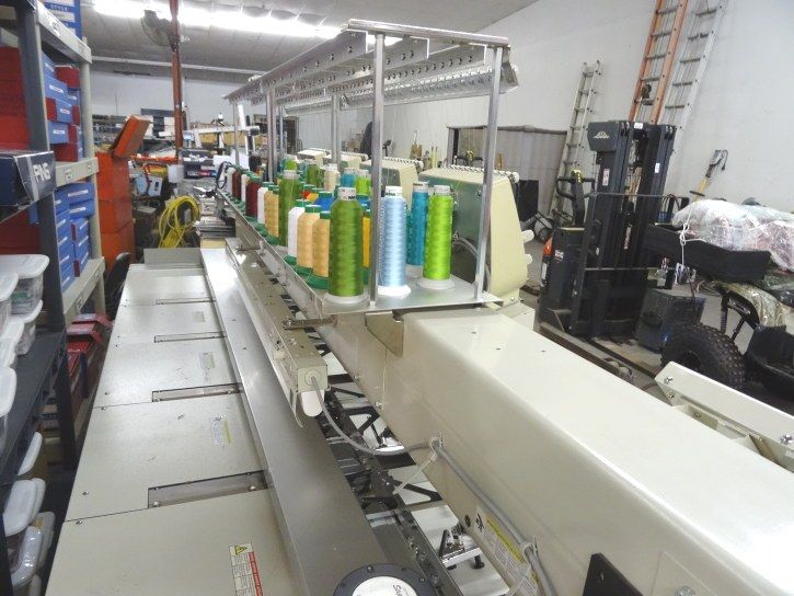 Brother Embroidery System 4 Head BES 1240 BC