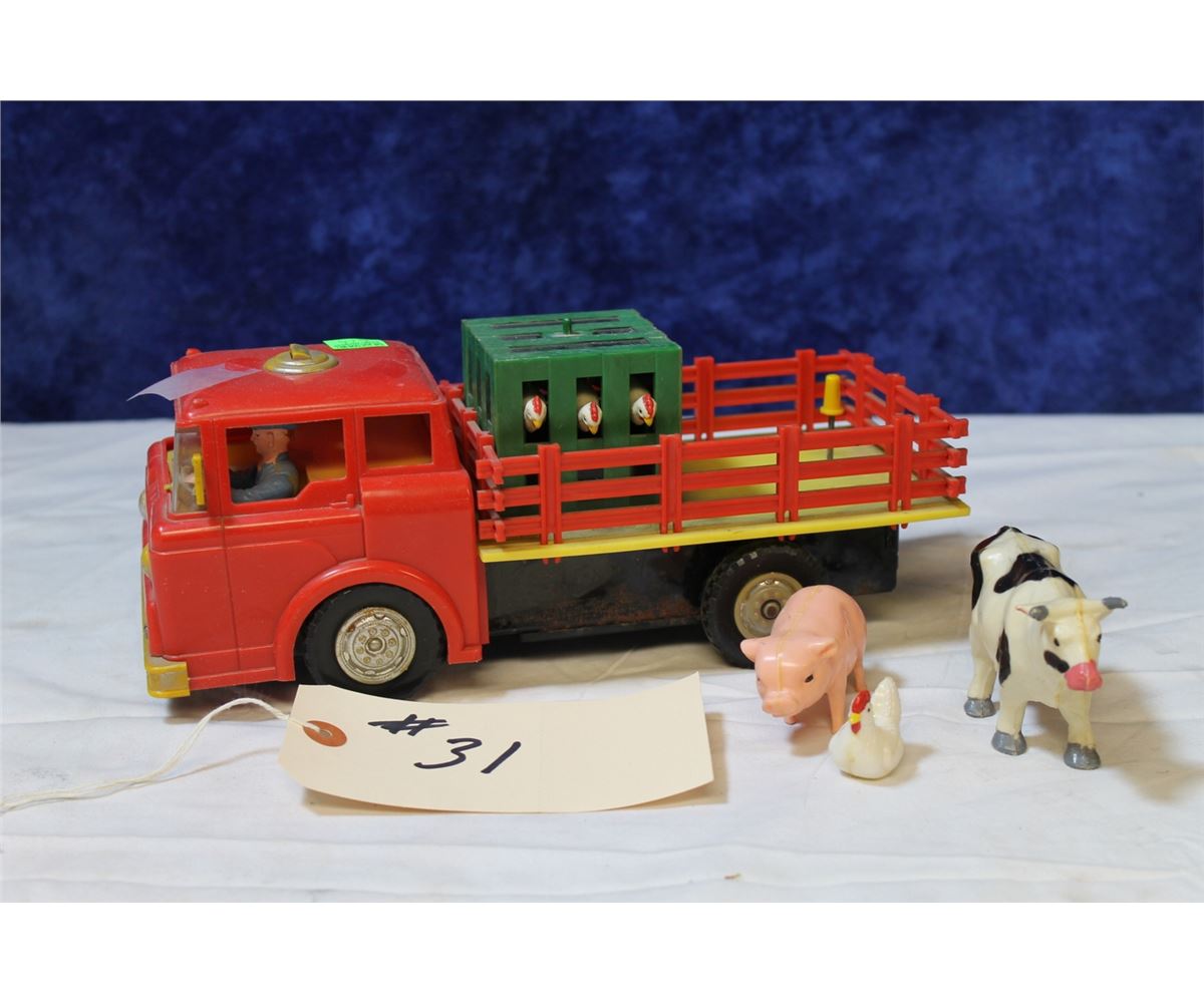 Marx Farm Truck w/Animals