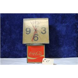 Coca-Cola Lighted Clock