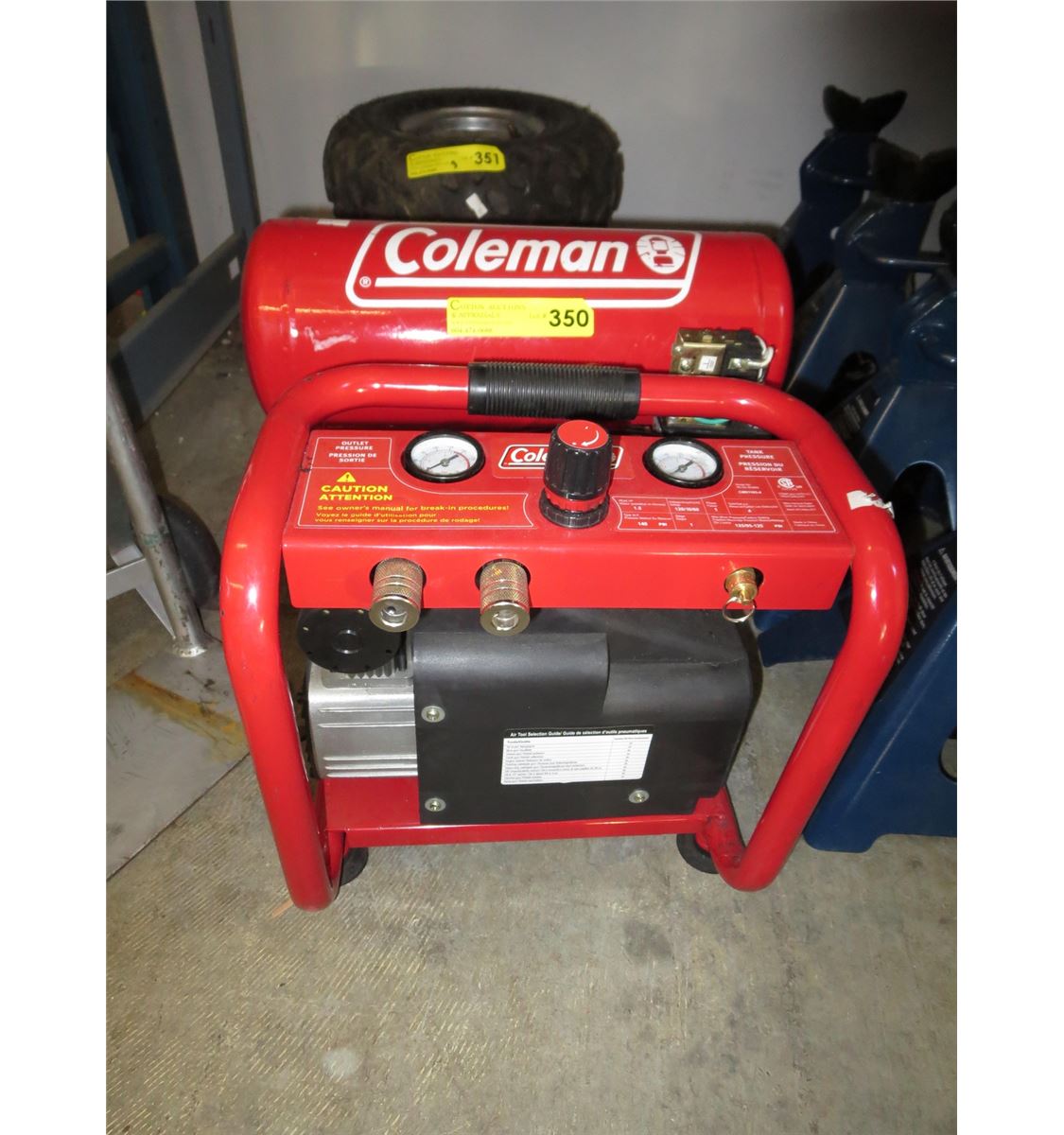 Coleman air compressor
