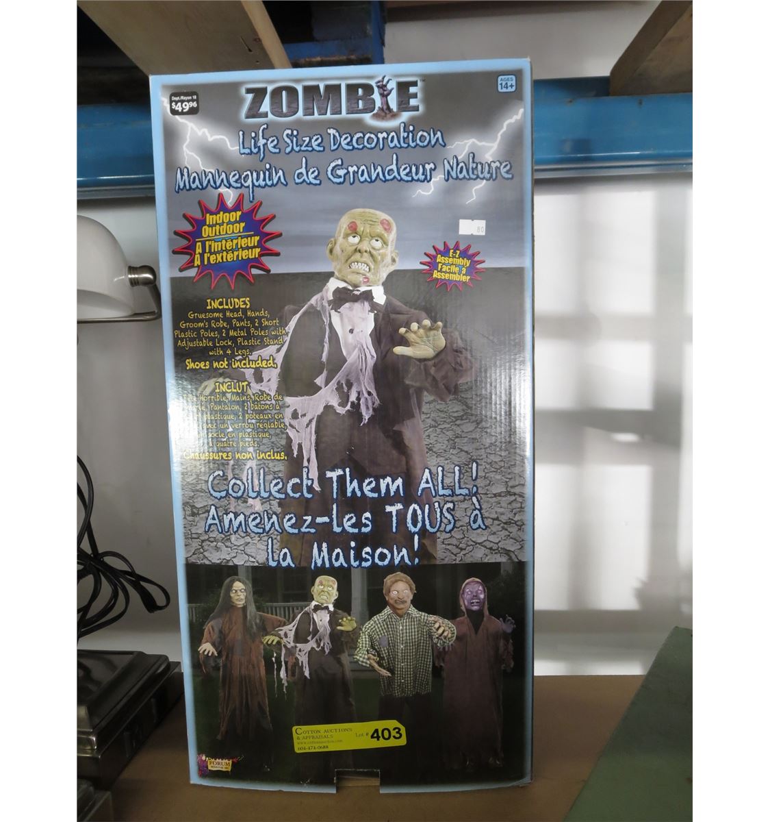 Life size Zombie decoration