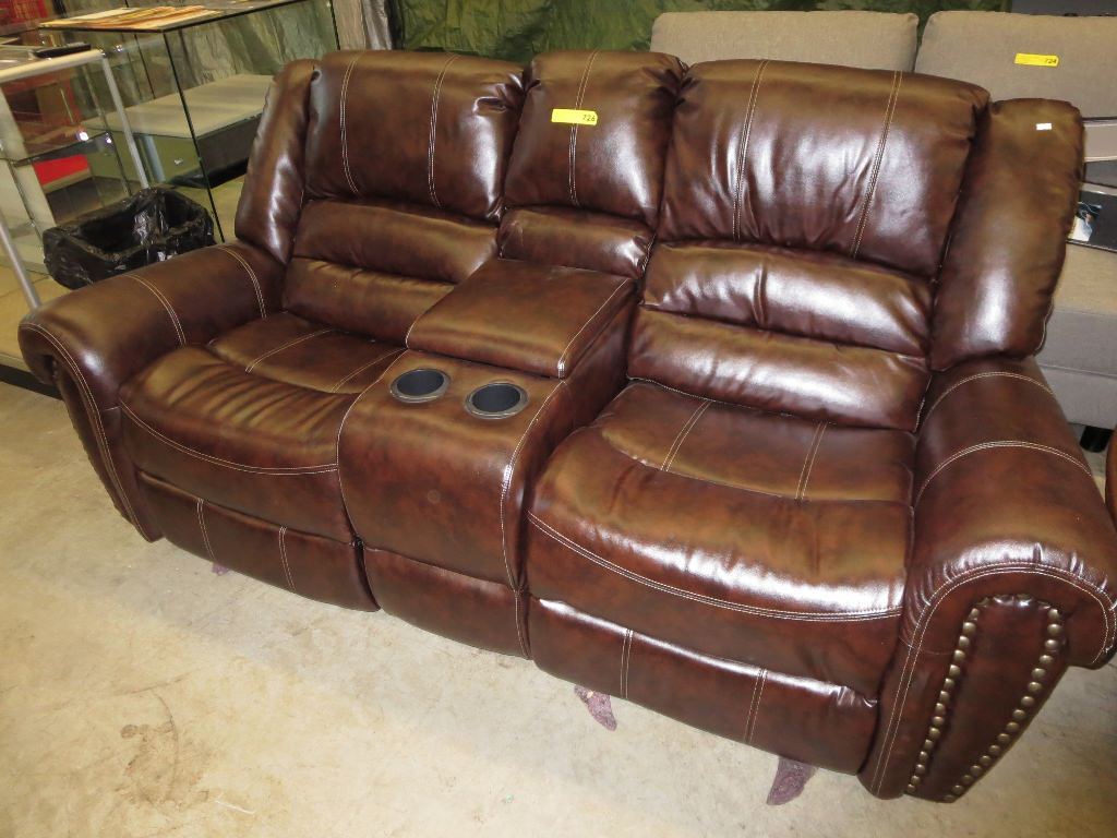 NEW double rocker/recliner sofa