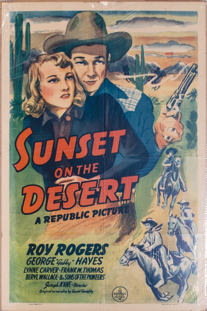 Roy Rogers Movie Poster Lot