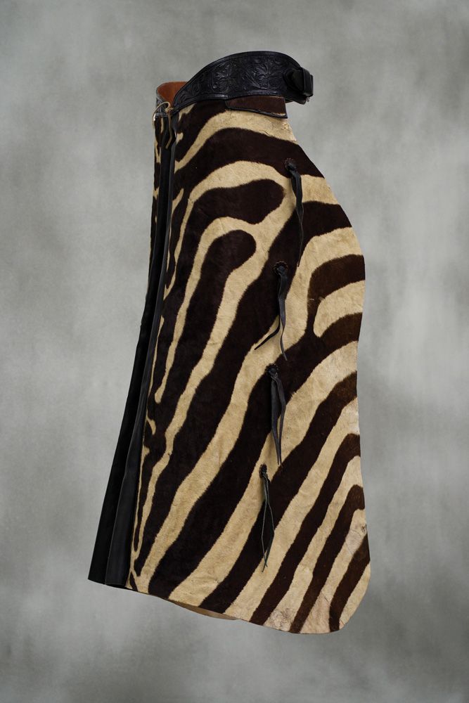 Harry Carey's Personal Bohlin Zebra Chaps