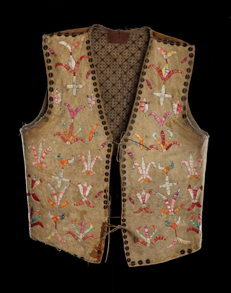 Sioux Quilled Men's Vest
