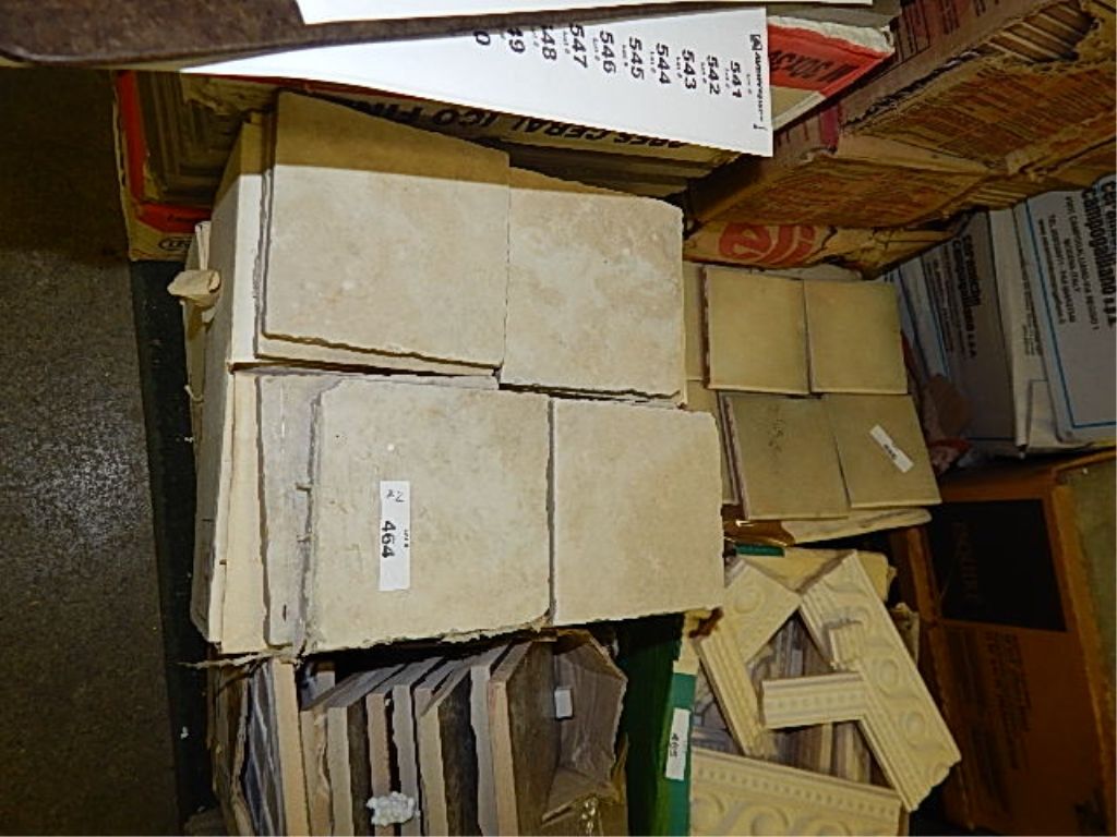 BOX OF NEW CERAMIC TILE - BID X 2