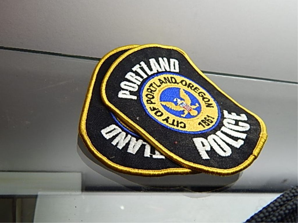 PORTLAND POLICE PATCHES - 2