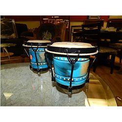 CUBAN DOUBLE BONGO DRUMS